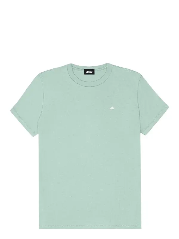 DALIX Lightweight Jersey Tee - Dusty Blue