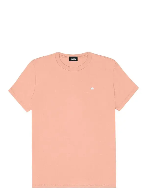 DALIX Lightweight Jersey Tee - Terracotta