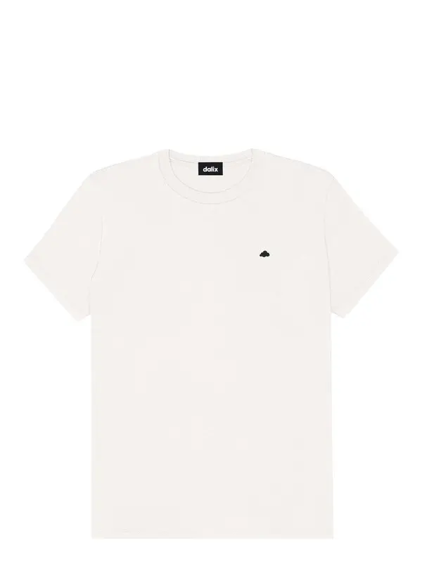 DALIX Lightweight Jersey Tee - Vintage White