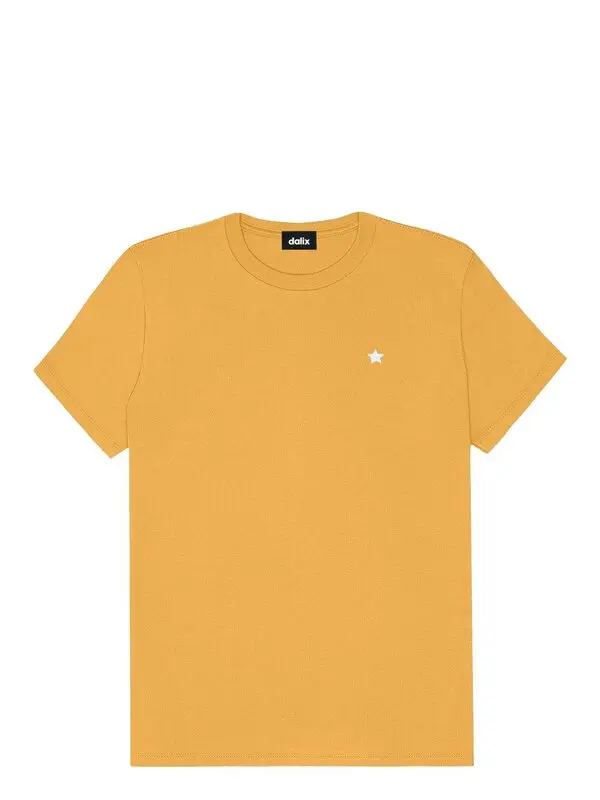 DALIX Lightweight Jersey Tee - Mustard