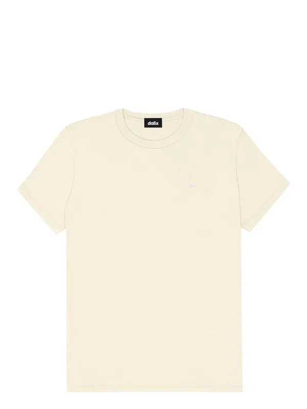 DALIX Lightweight Jersey Tee - Natural