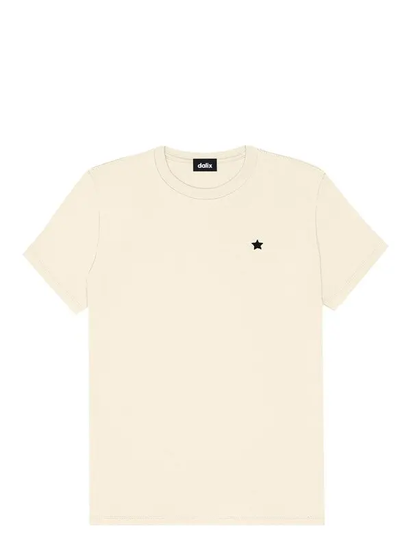 DALIX Lightweight Jersey Tee - Natural