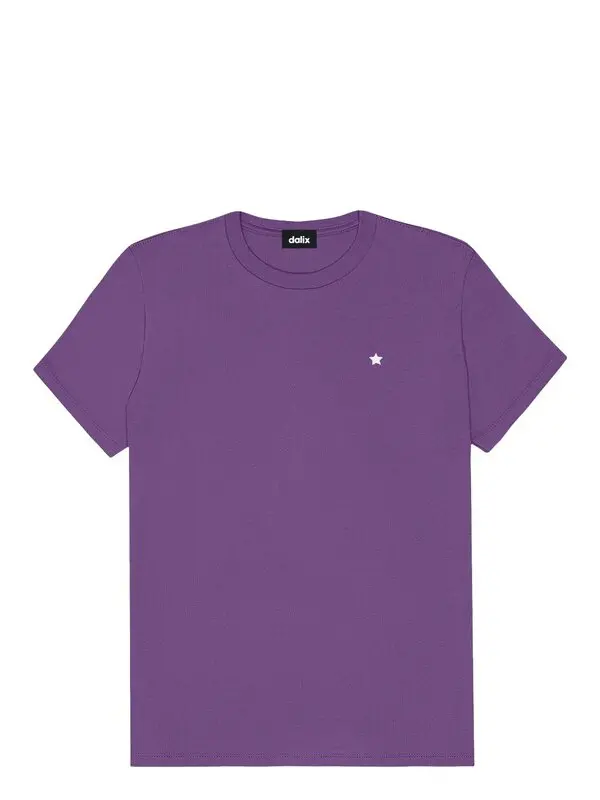 DALIX Lightweight Jersey Tee - Purple
