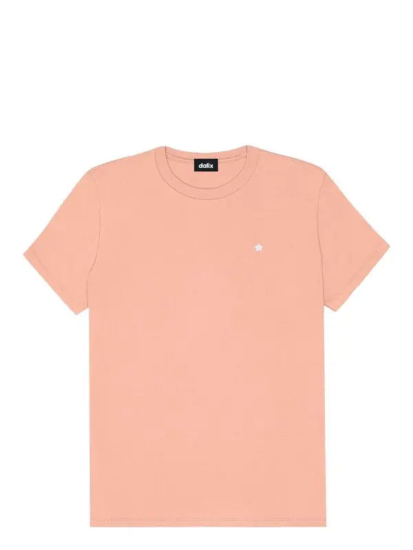 DALIX Lil Star Lightweight Jersey Tee - Terracotta