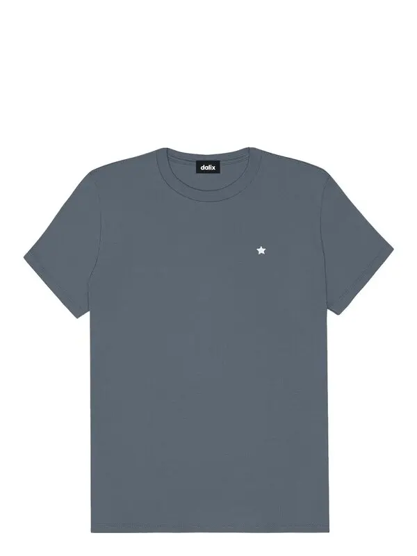 DALIX Lightweight Jersey Tee - Vintage Navy