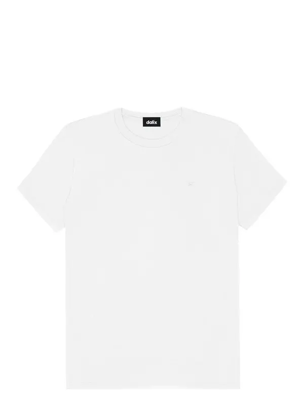 DALIX Lightweight Jersey Tee - White
