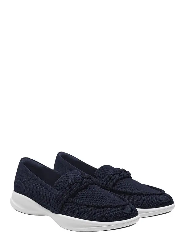 Vivaia Round-toe Sneaker Loafers - Navy