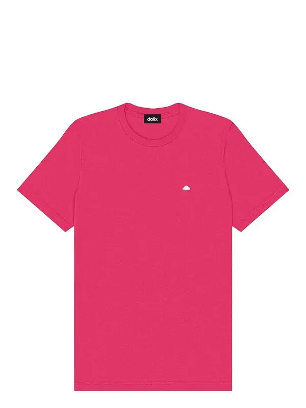 DALIX Lil Cloud Lightweight Jersey Tee - Fuchsia