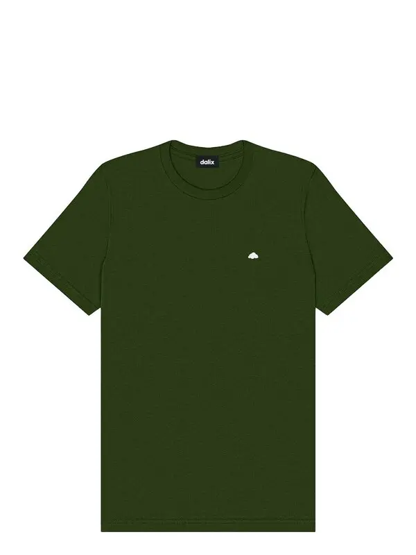 DALIX Lil Cloud Lightweight Jersey Tee - Olive