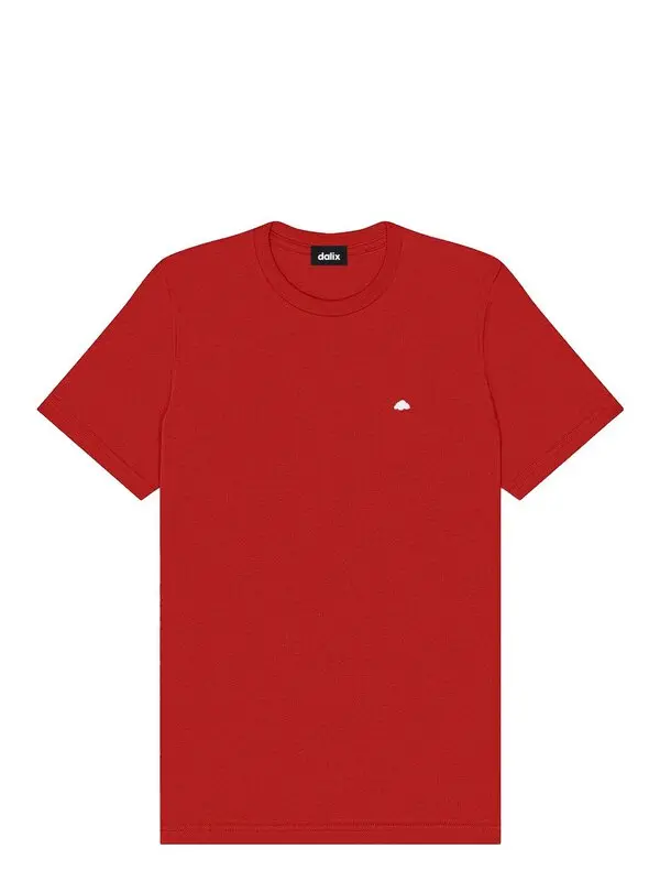 DALIX Lil Cloud Lightweight Jersey Tee - Red