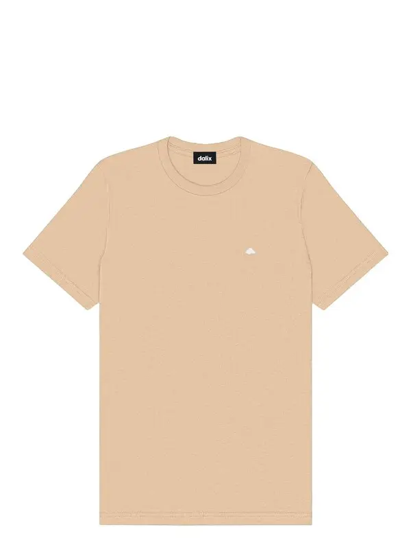 DALIX Lil Cloud Lightweight Jersey Tee - Sand