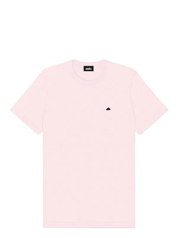 DALIX Lil Cloud Lightweight Jersey Tee - Soft Pink