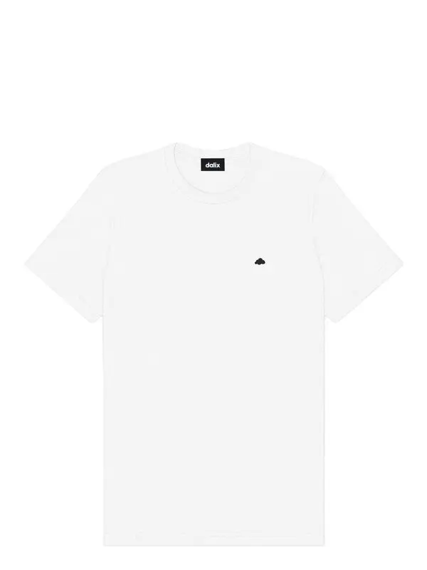 DALIX Lil Cloud Lightweight Jersey Tee - White