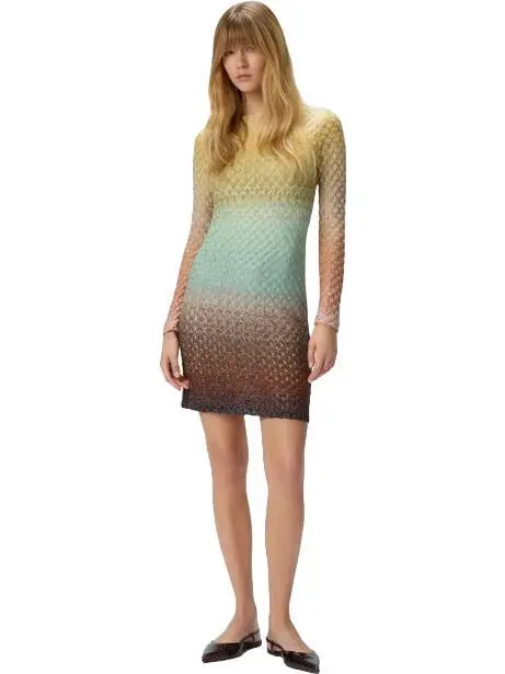 Missoni Lace Mini Dress - Multicoloured