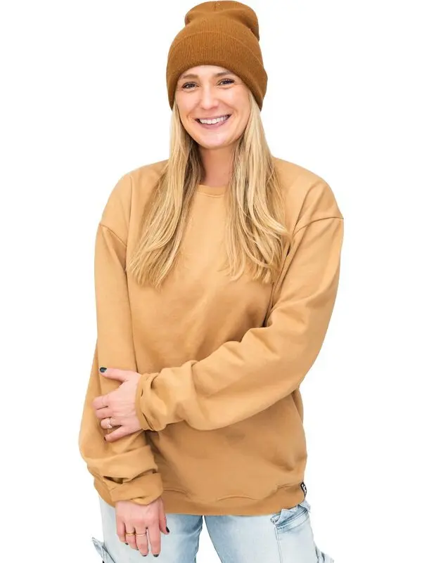 LAREE + CO Crewneck Sweatshirt - Honey