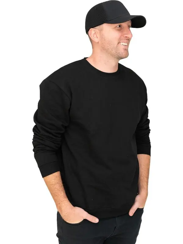 LAREE + CO Crewneck Sweatshirt - Onyx