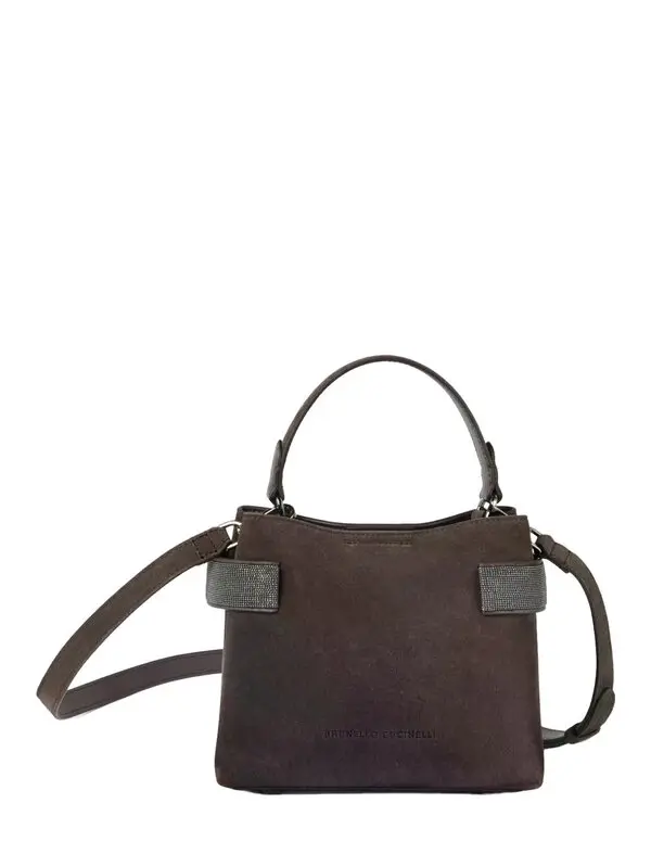Brunello Cucinelli Small Essence Tote Bag - Brown