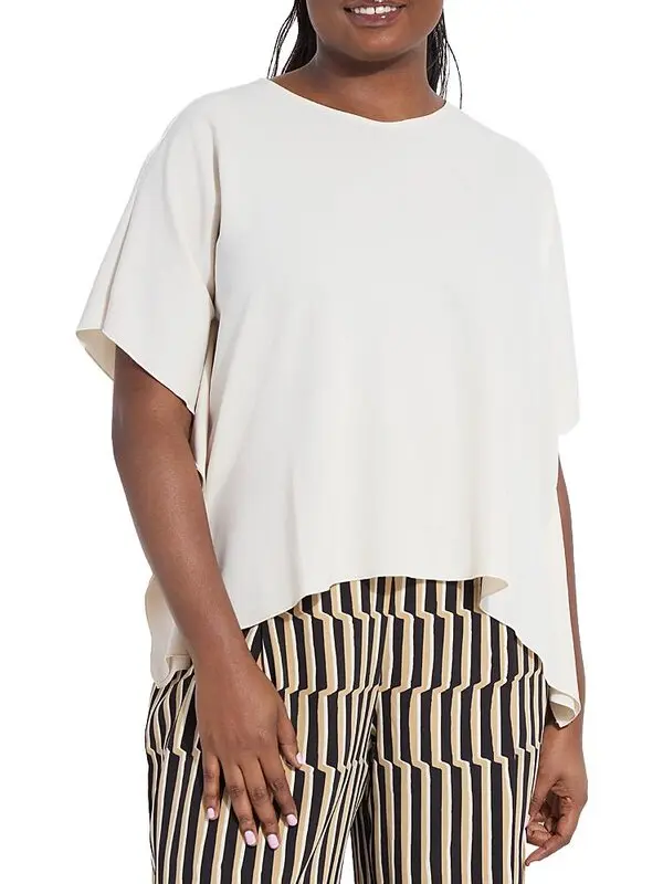 Lyssé Carmen V-neck Top - Sailcloth