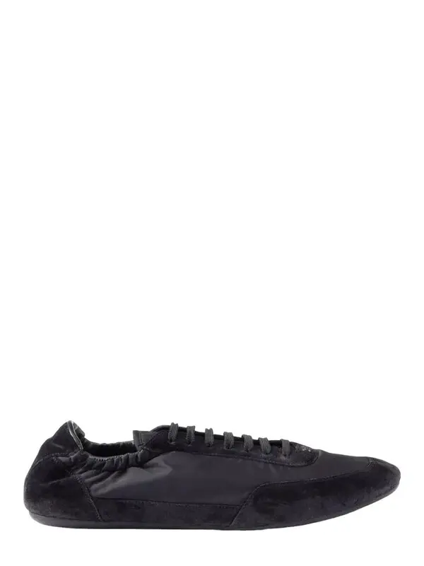 Prada Re-nylon Suede Sneakers - Black