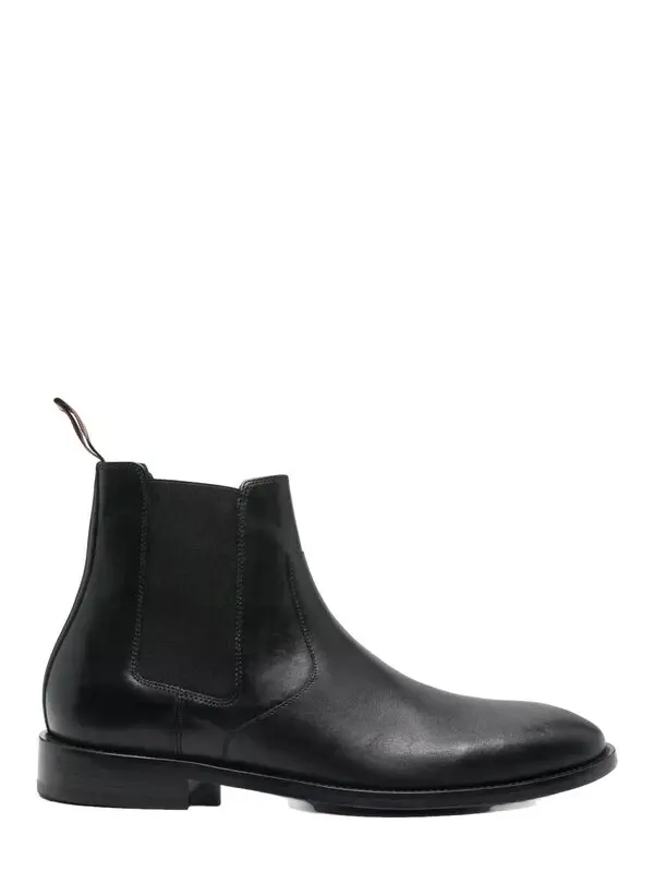 Paul Smith Leather Chelsea Boots - Black