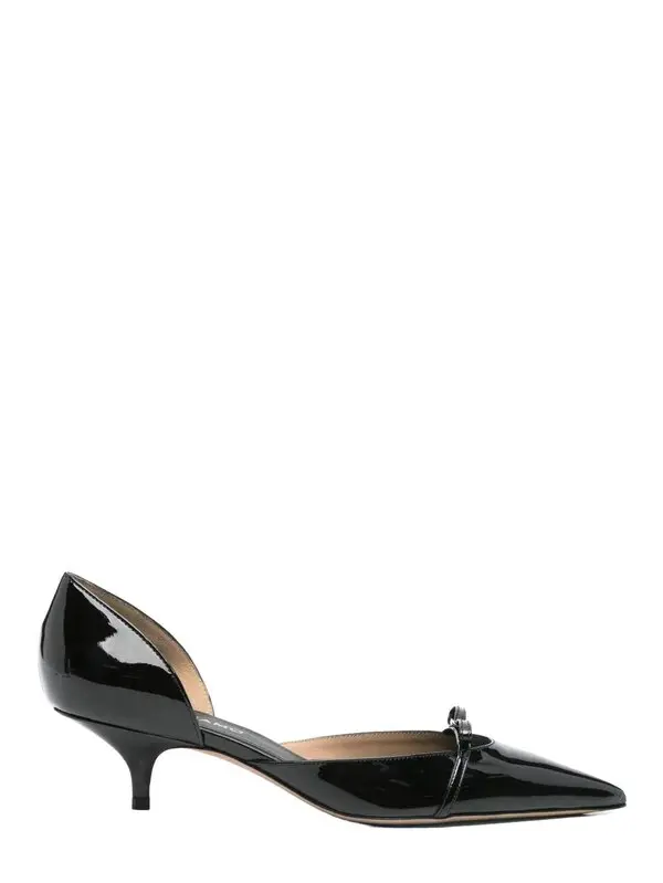 FERRAGAMO 50mm Bow-detail Pumps - Black