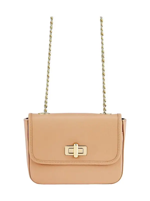 Gigi New York Riley Shoulder Bag - Cappuccino