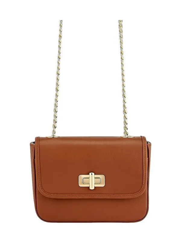 Gigi New York Riley Shoulder Bag - Mocha Mousse