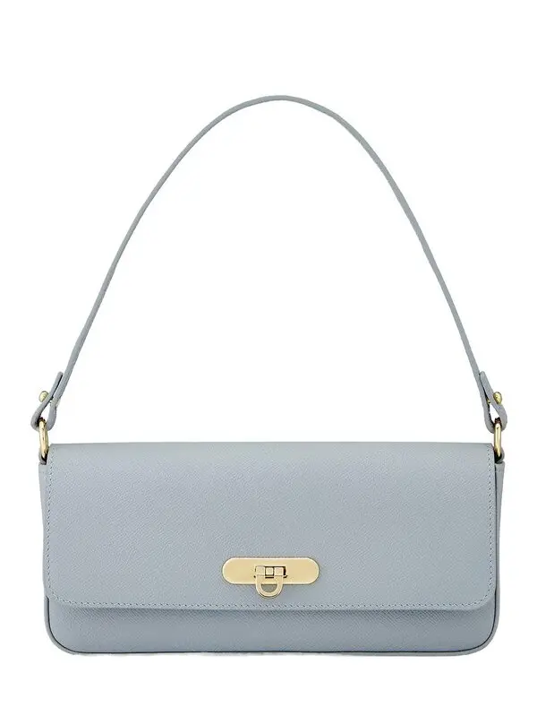 Gigi New York Audrey Shoulder Bag - Light Blue