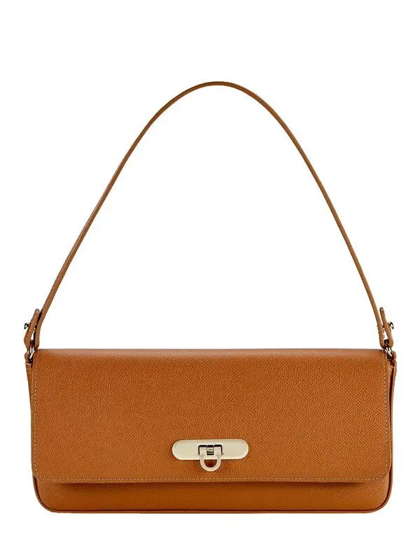 Gigi New York Audrey Shoulder Bag - Tan