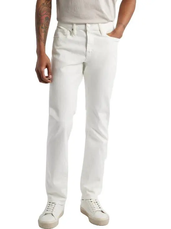 FRAME L'homme Slim Fit Jeans - Whisper White