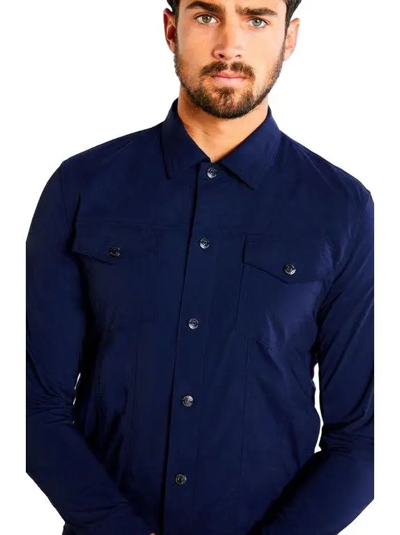 Anatomie Daniel Denim-style Jacket - Navy