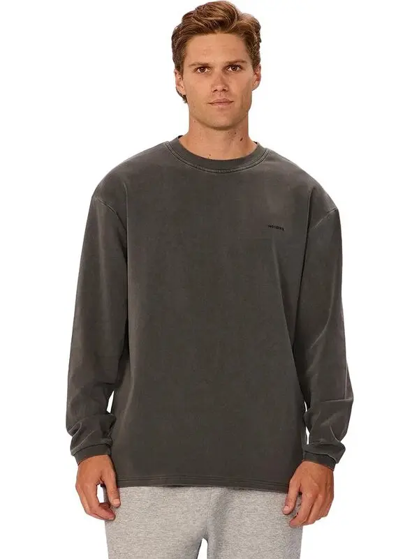 INDUSTRIE AUSTRALIA The Newport L/s Tee - Onyx