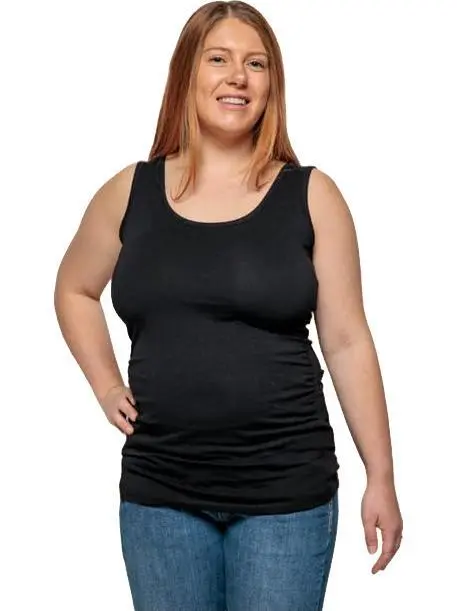 THE BSHIRT Maternity Vest - Black