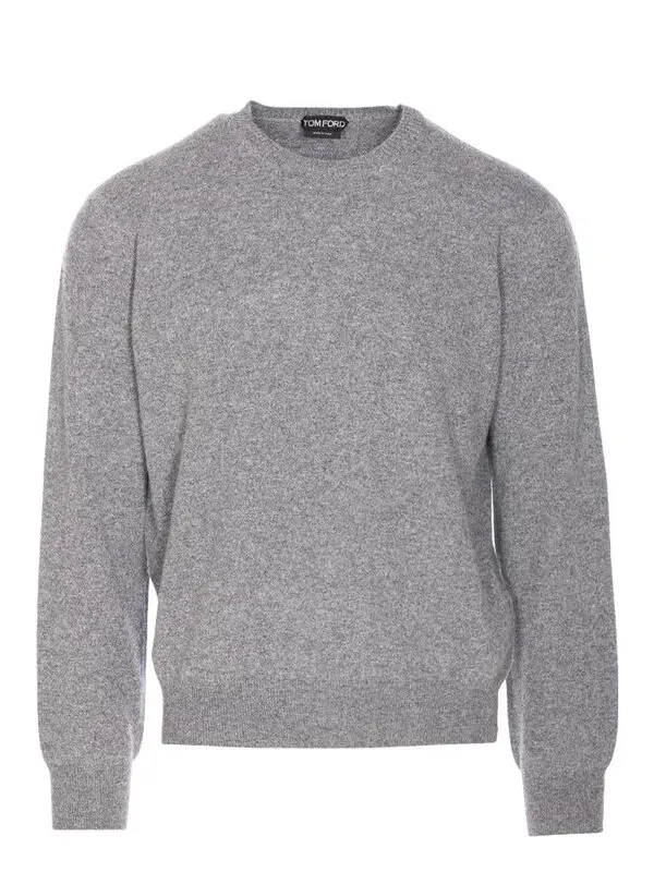 TOM FORD Crewneck Sweater - Grey