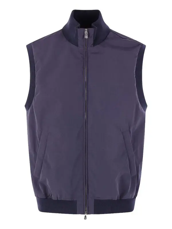 Brunello Cucinelli Padded Vest - Blue+geiser