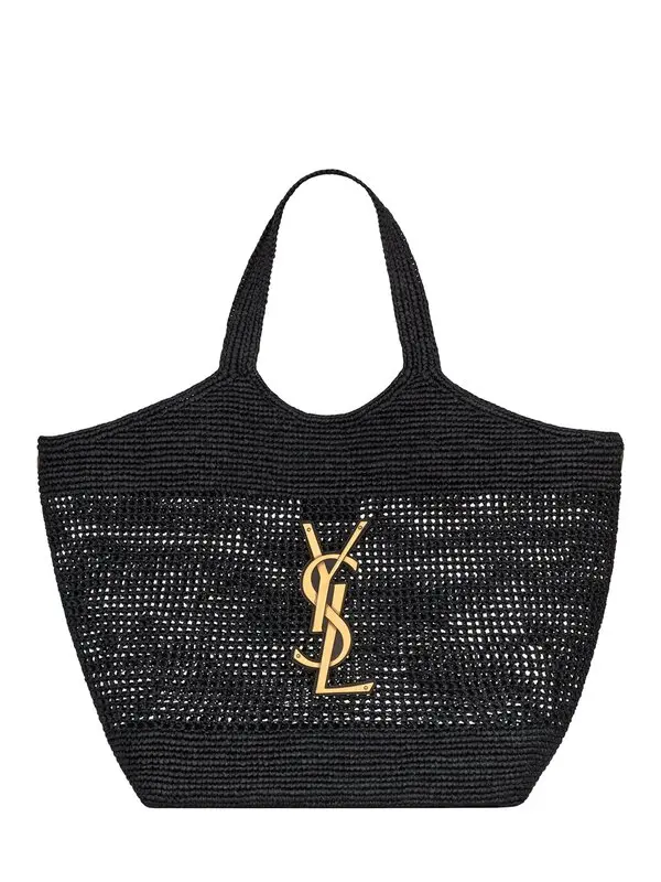 Saint Laurent Maxi Icare Tote Bag - Black