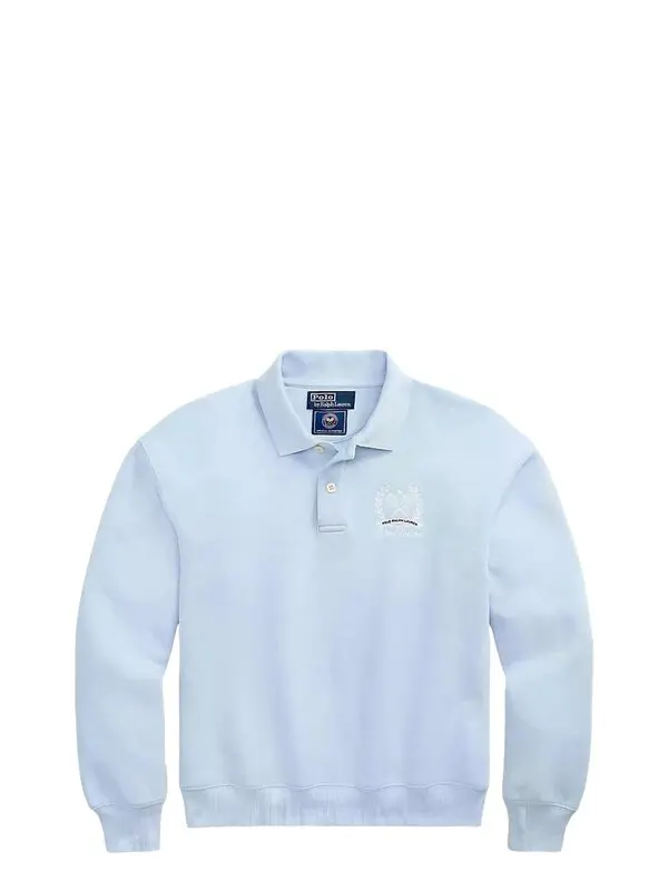 Polo Ralph Lauren Embroidered Polo Sweatshirt - Blue