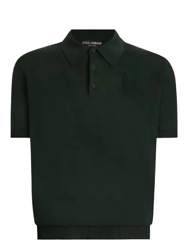 Dolce & Gabbana Short-sleeve Polo Shirt - Green
