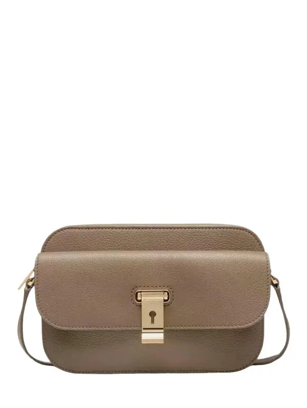Bally Lock Me Crossbody Bag - Brown