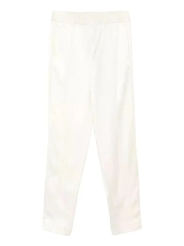 JIL SANDER Elasticated Straight-leg Trousers - Neutrals