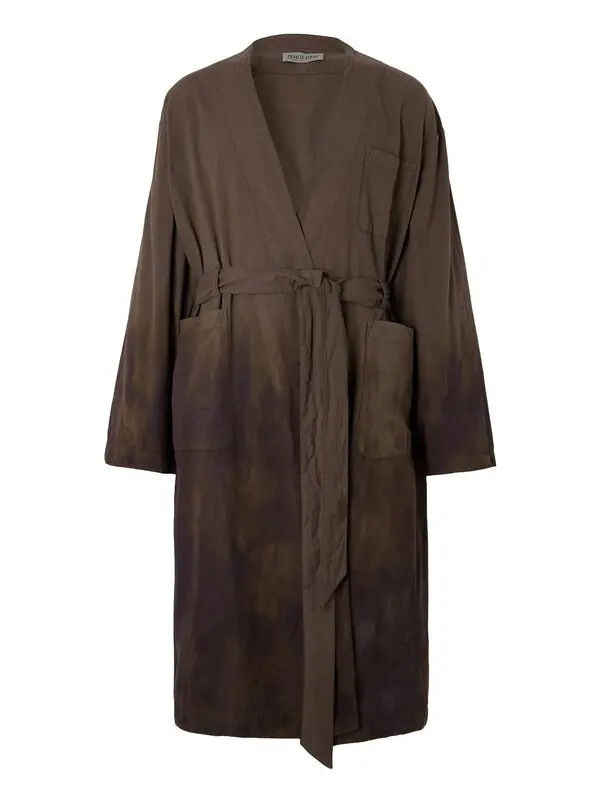 Our Legacy Emporio Armani Toga Trench Coat - Brown