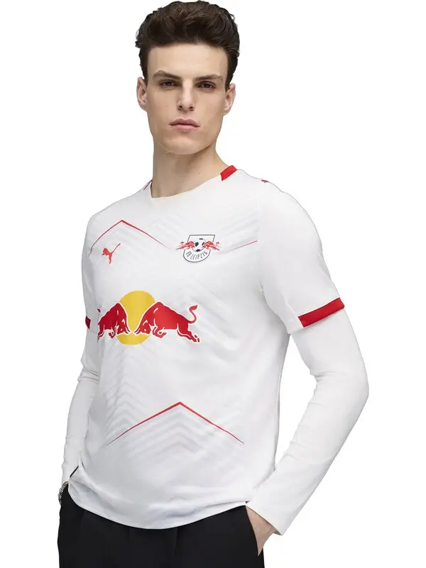PUMA Rb Leipzig 25/26 Home Replica Soccer Jersey - White
