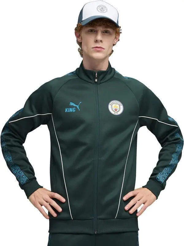 PUMA Manchester City King Anthem Soccer Jacket - Green