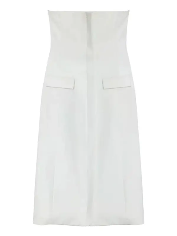 GLORIA COELHO Blazer Dress - White