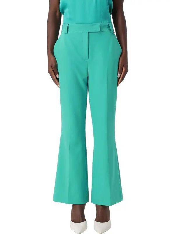 Liu Jo Tailored Flare Trousers - Emerald