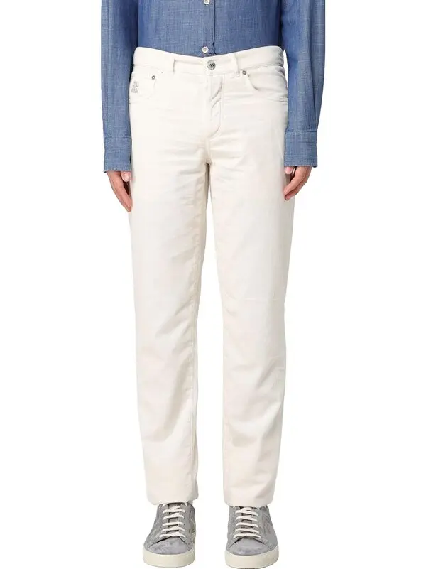 Brunello Cucinelli Trousers - White