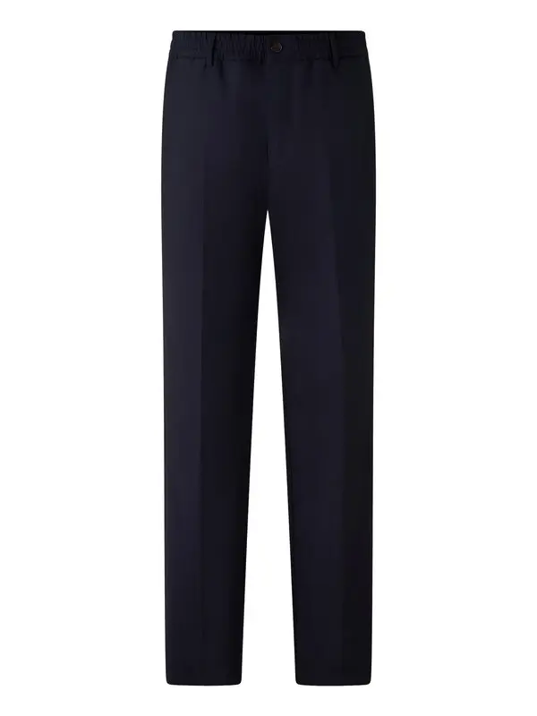 Bogner Pleated Trousers Marcus - Navy Blue
