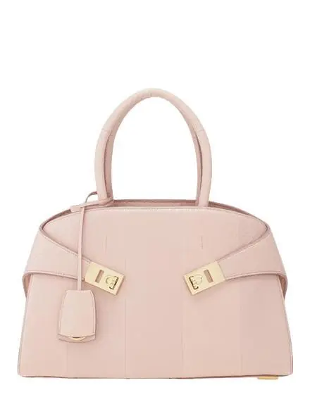 FERRAGAMO Hug Top-handle Bag - Pink