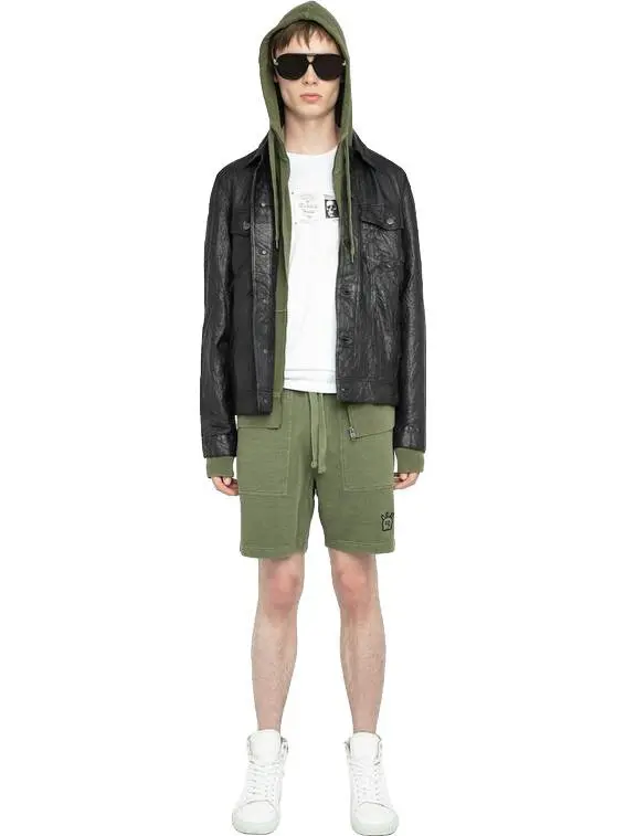 Zadig&Voltaire Pablo Sweatshorts - Green