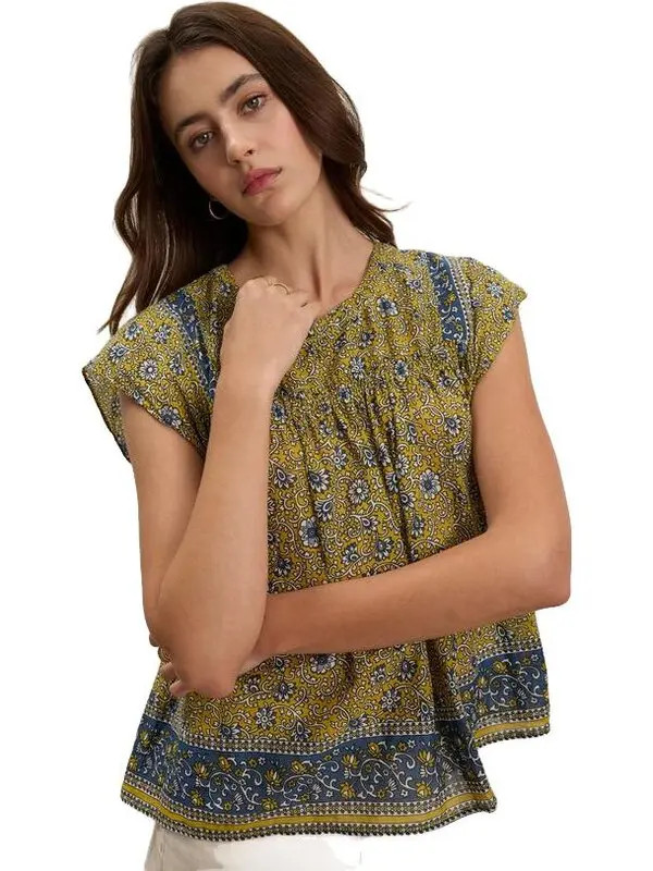 Velvet By Graham & Spencer Selene Top - Floral